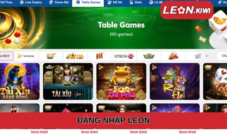 Đăng Nhập LEON - Hướng Dẫn Thực Hiện Nhanh, An Toàn